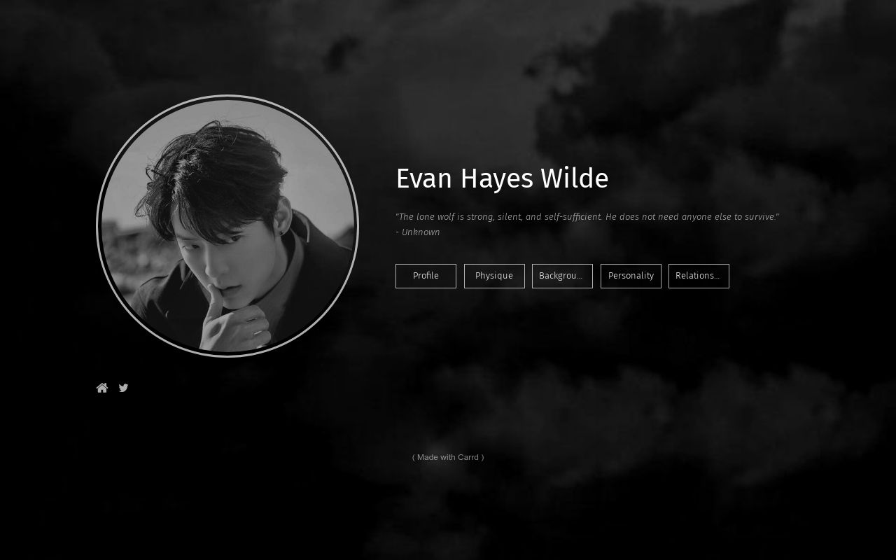 Evan Hayes Wilde